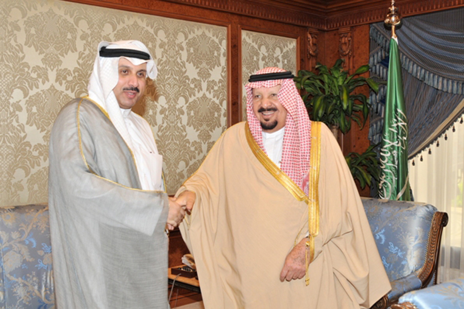 Kuwait's Ambassador to Saudi Arabia Sheikh Hamad Jaber Al-Ali Al-Sabah ...