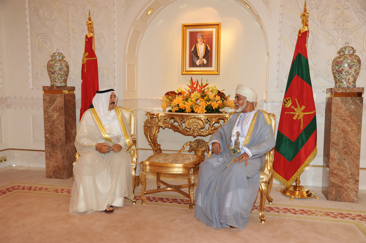 Sultan Qaboos bin Said concluding a four-day brotherly visit during ...