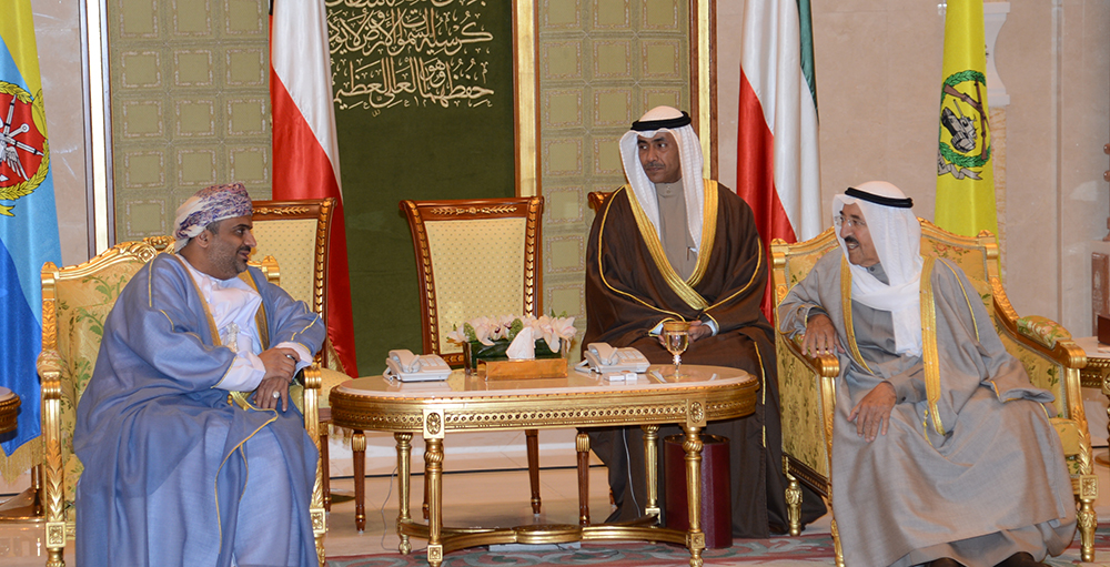 His Highness the Amir Sheikh Sabah Al-Ahmad Al-Jaber Al-Sabah accepts ...