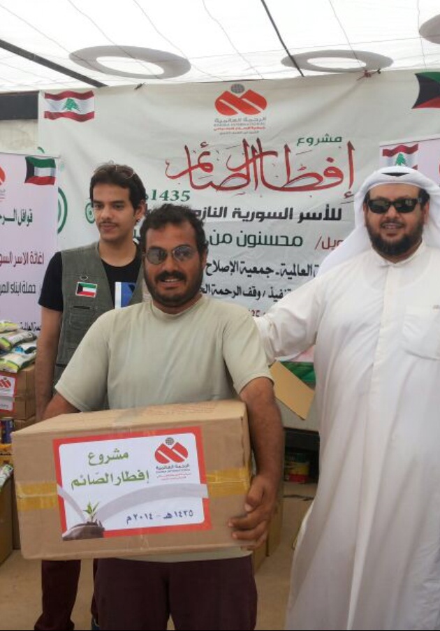 KUNA : Kuwait charity provides food to Syrian refugees in Lebanon