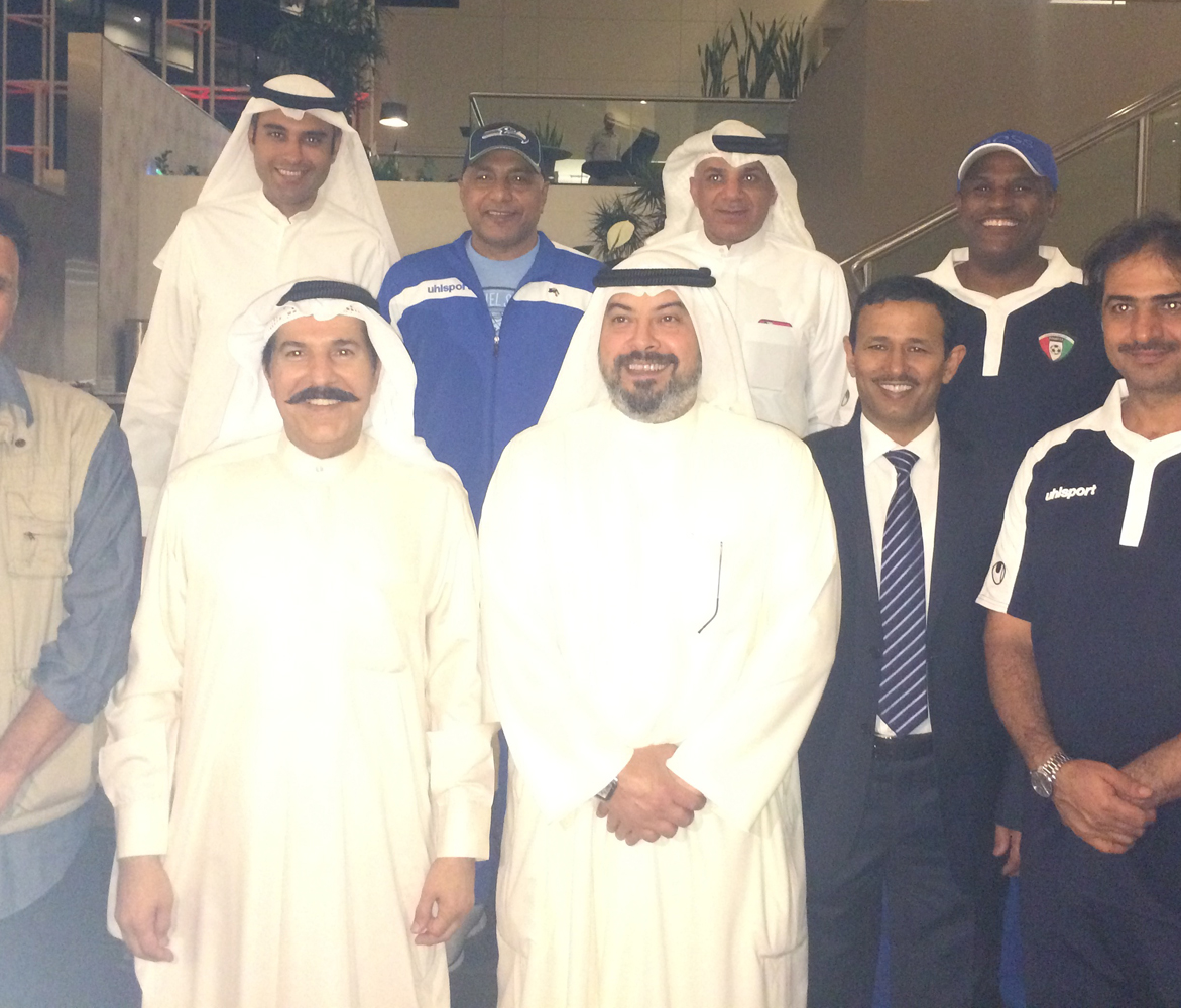 Kuwaiti Ambassador to Australia and New Zealand Khaled Al-Shaibani and ...