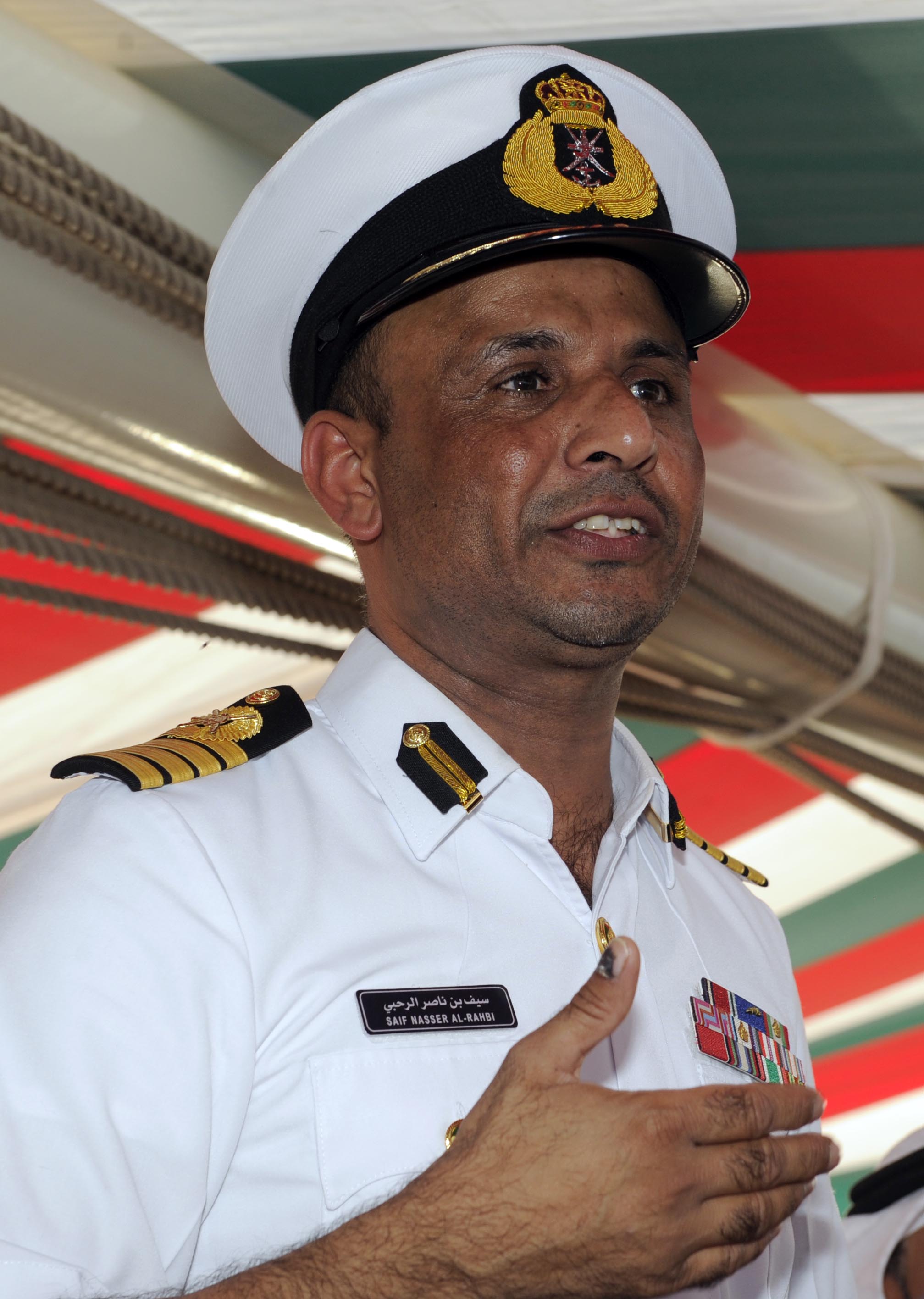 KUNA : Info. Min visits "Shabab Oman II" at Shuwaikh Port