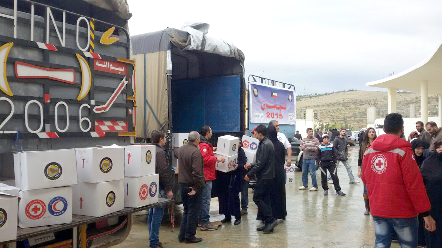 KUNA : Kuwait Red Crescent delivers 600 aid packages to Syrian refugees