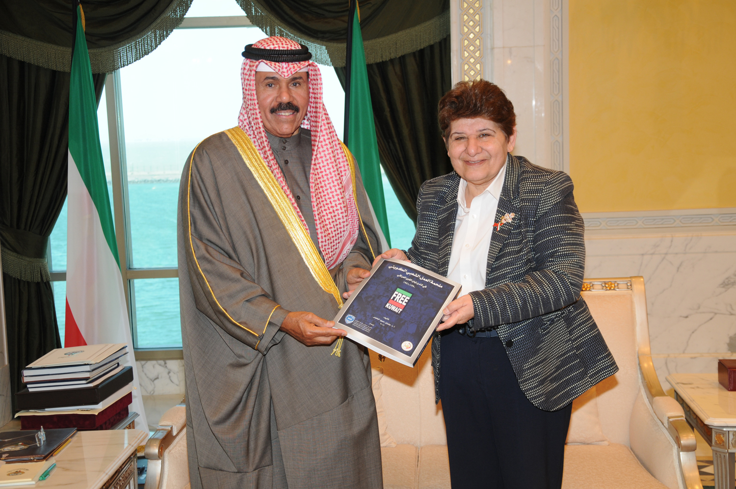 KUNA : His Highness Crown Prince receives Sheikha Rasha Al-Humoud ...