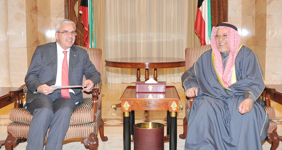 Deputy Minister of the Amiri Diwan Affairs Sheikh Ali Jarrah Al-Sabah ...