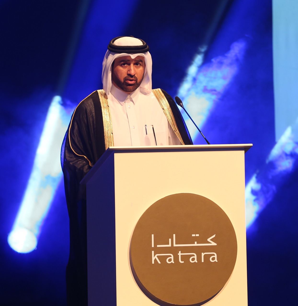 The General Manager of the Cultural Village Foundation-Katara Dr. Khalid bin Ibrahim Al-Sulaiti