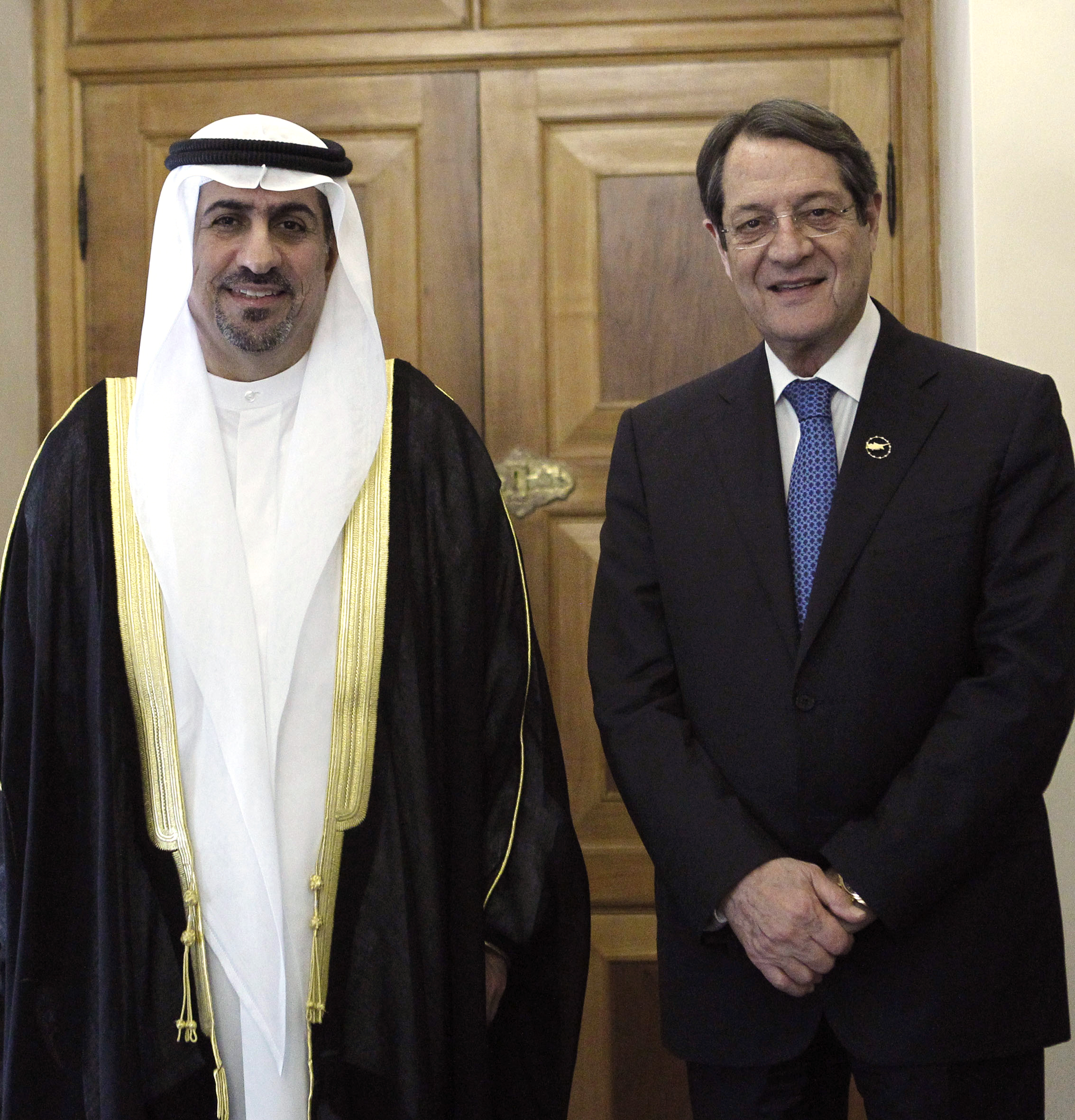 كونا : Kuwait's envoy submits credentials to Cypriot Pres.