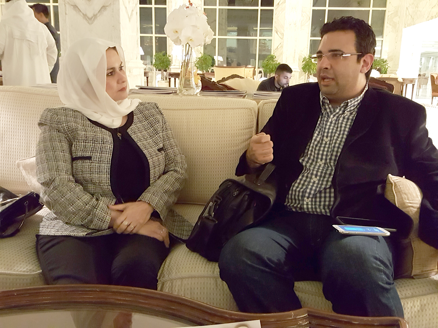 NASA scientist at Jet Propulsion Laboratory (JPL) Essam Heggy during ...