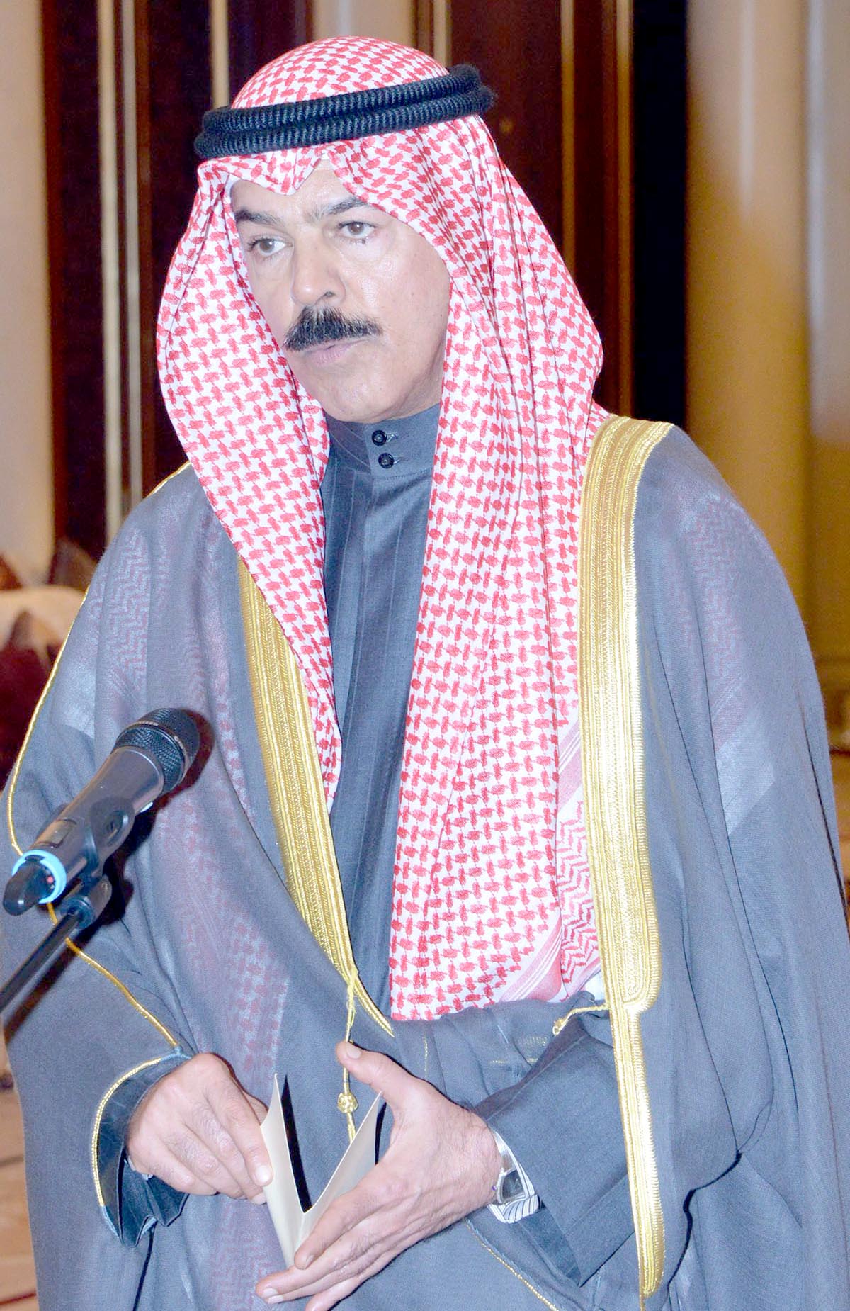 Sheikh Mohammad Al-Khaled Al-Hamad Al-Sabah, the Deputy Prime Minister ...