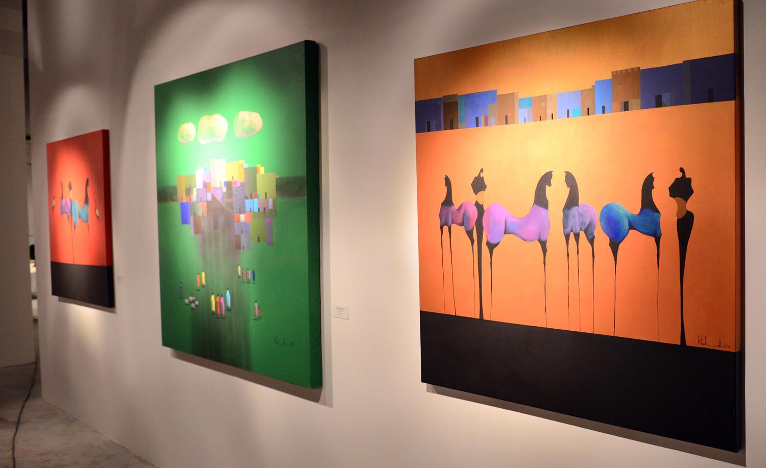 KUNA : Den Gallery gathers works by Kuwaiti, foreign formative artists ...