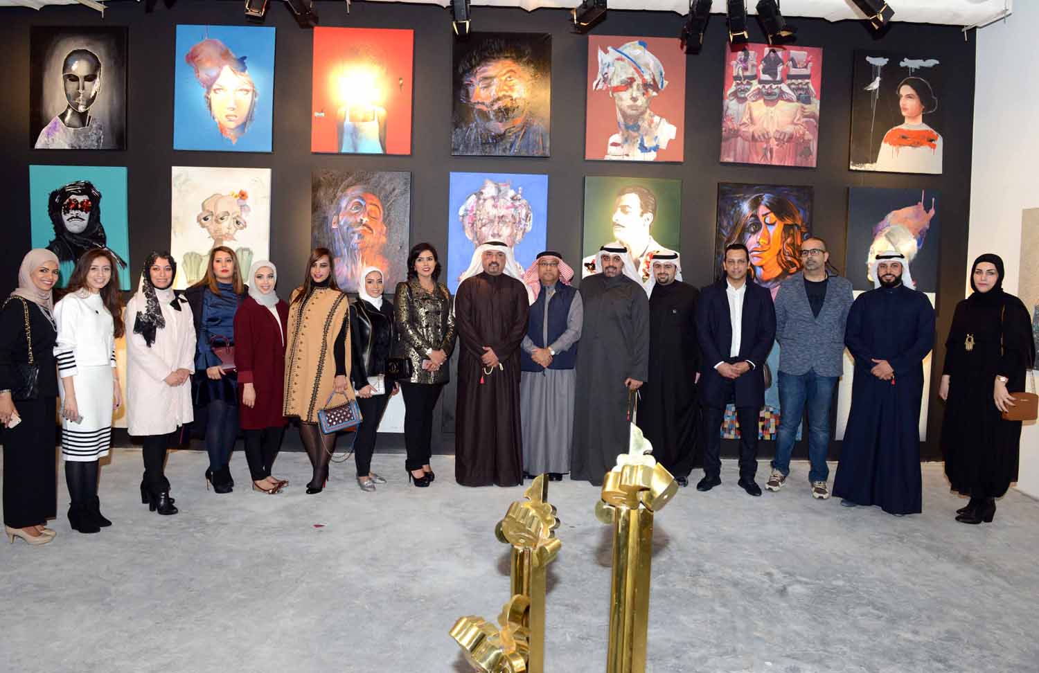 KUNA : Den Gallery gathers works by Kuwaiti, foreign formative artists ...