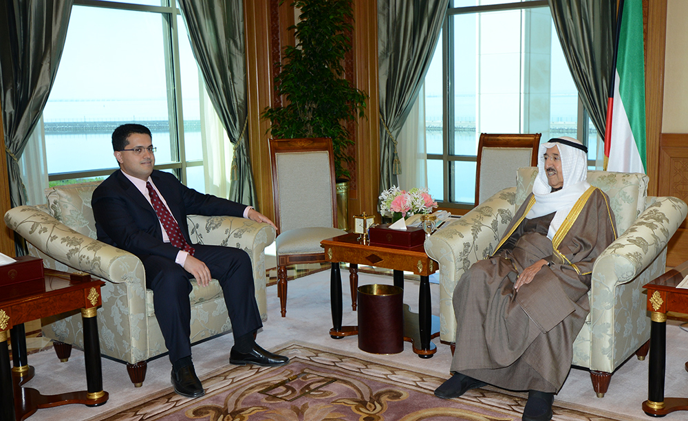 KUNA : His Highness the Amir receives Waddah Al-Rifai