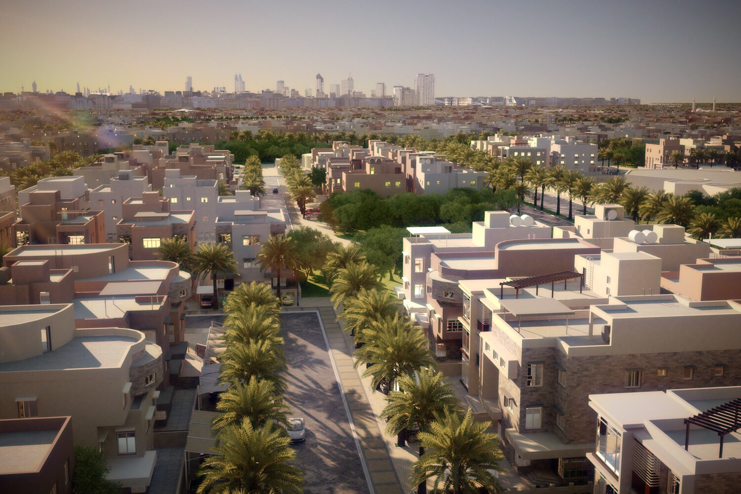 KUNA : South Al-Mutlaa..Kuwait's largest housing project of 28363 units ...