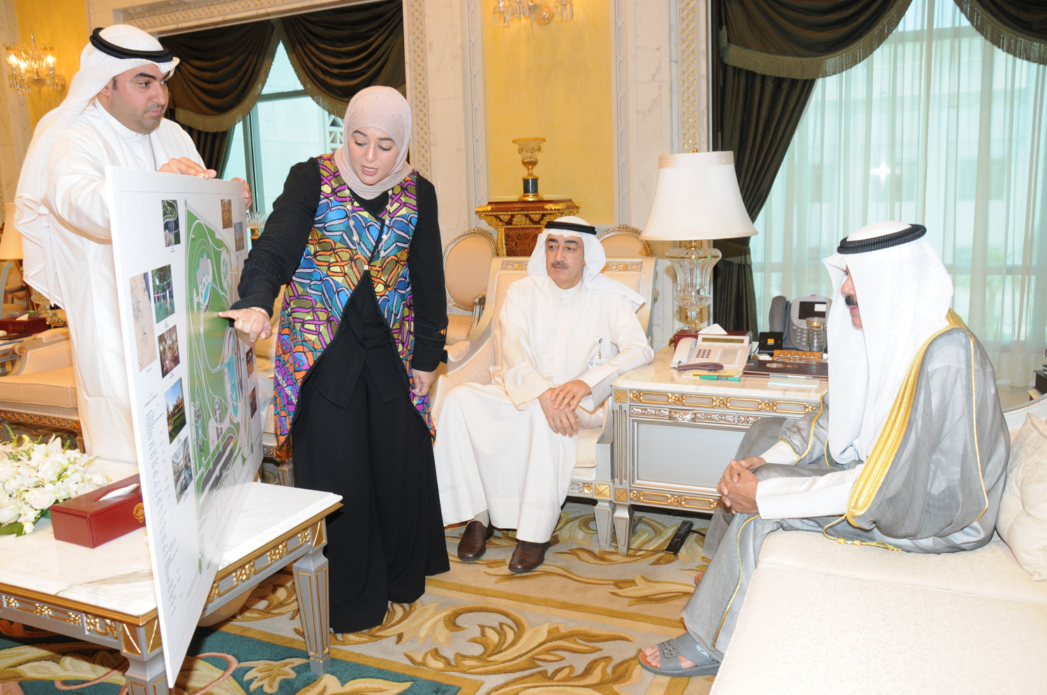 KUNA : His Highness the Deputy Amir receives officials of "Sheikh Nawaf ...