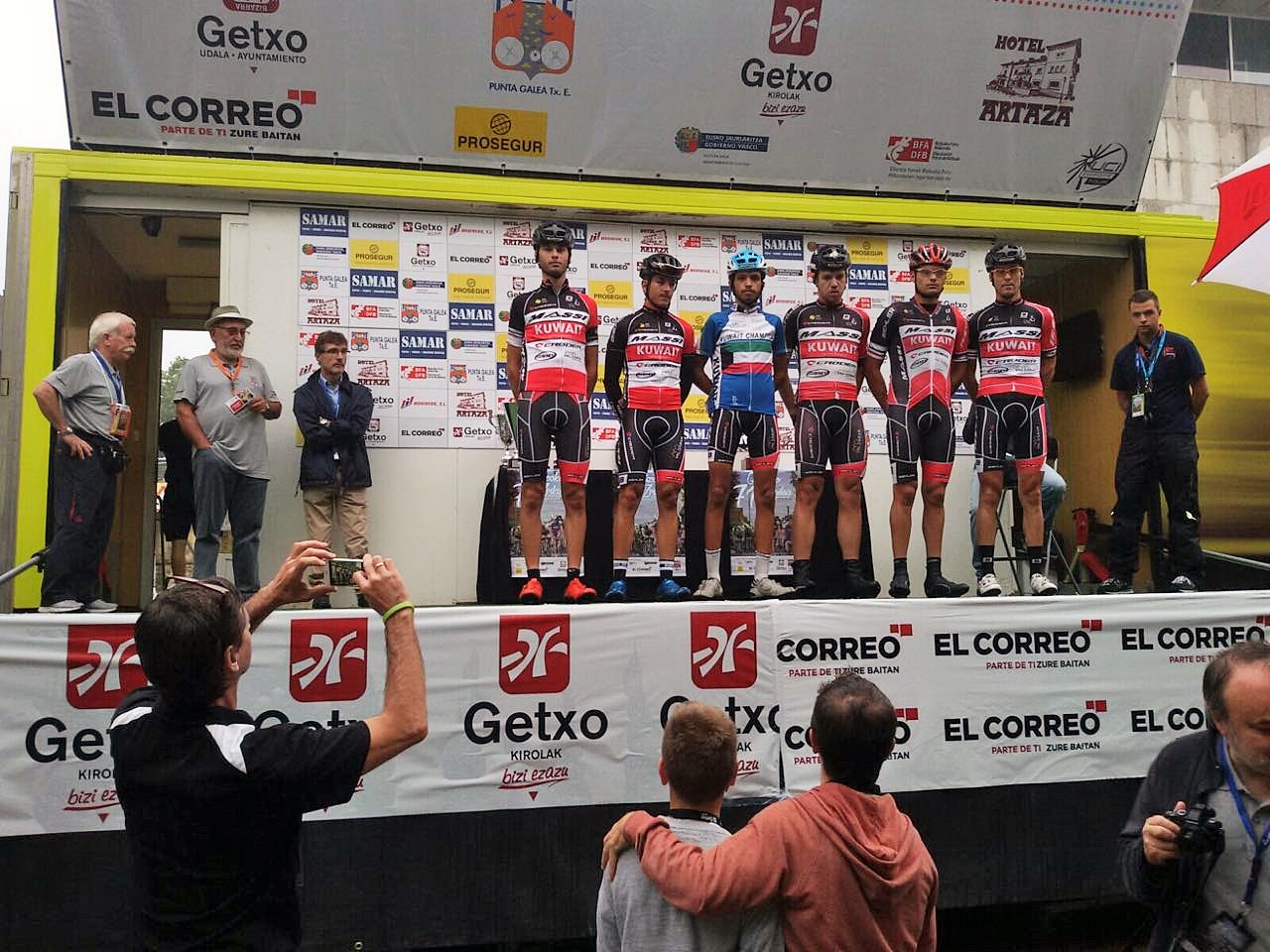 KUNA : Kuwait cycling team partakes in Getxo competition in Spain