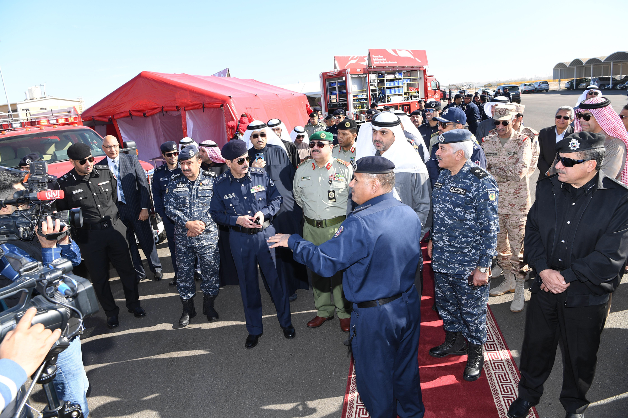 KUNA : KFSD unveils new fire equipment