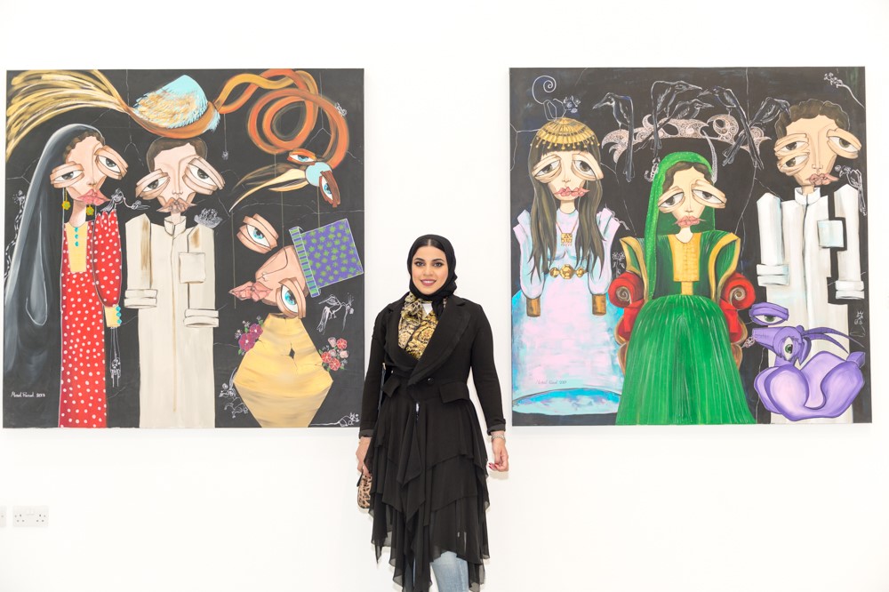 KUNA : Kuwaiti artist rebels against social taboos in works - Culture ...