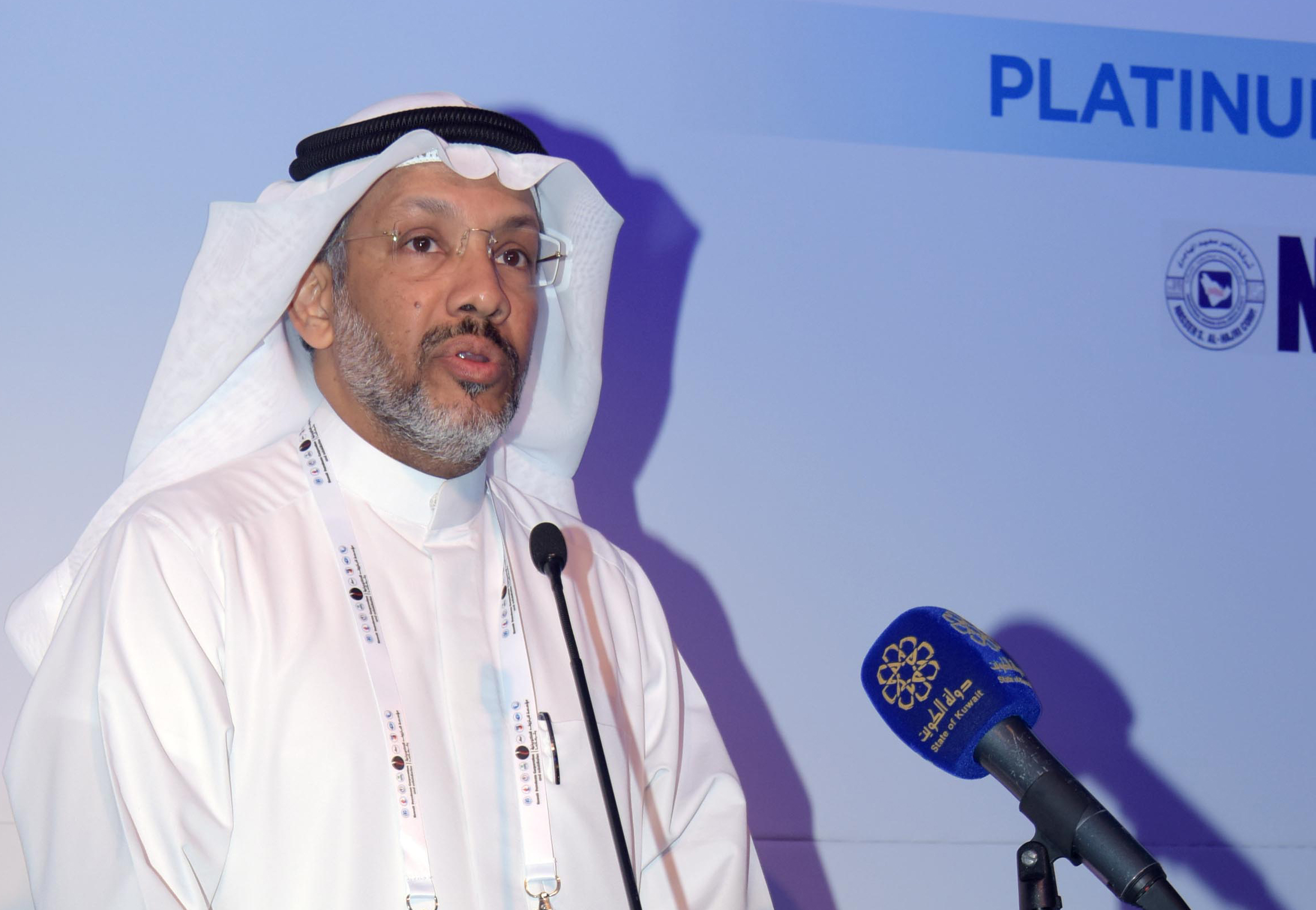 Kuwait's National Petroleum Company (KNPC) CEO Mohamed Al-Mutairi
