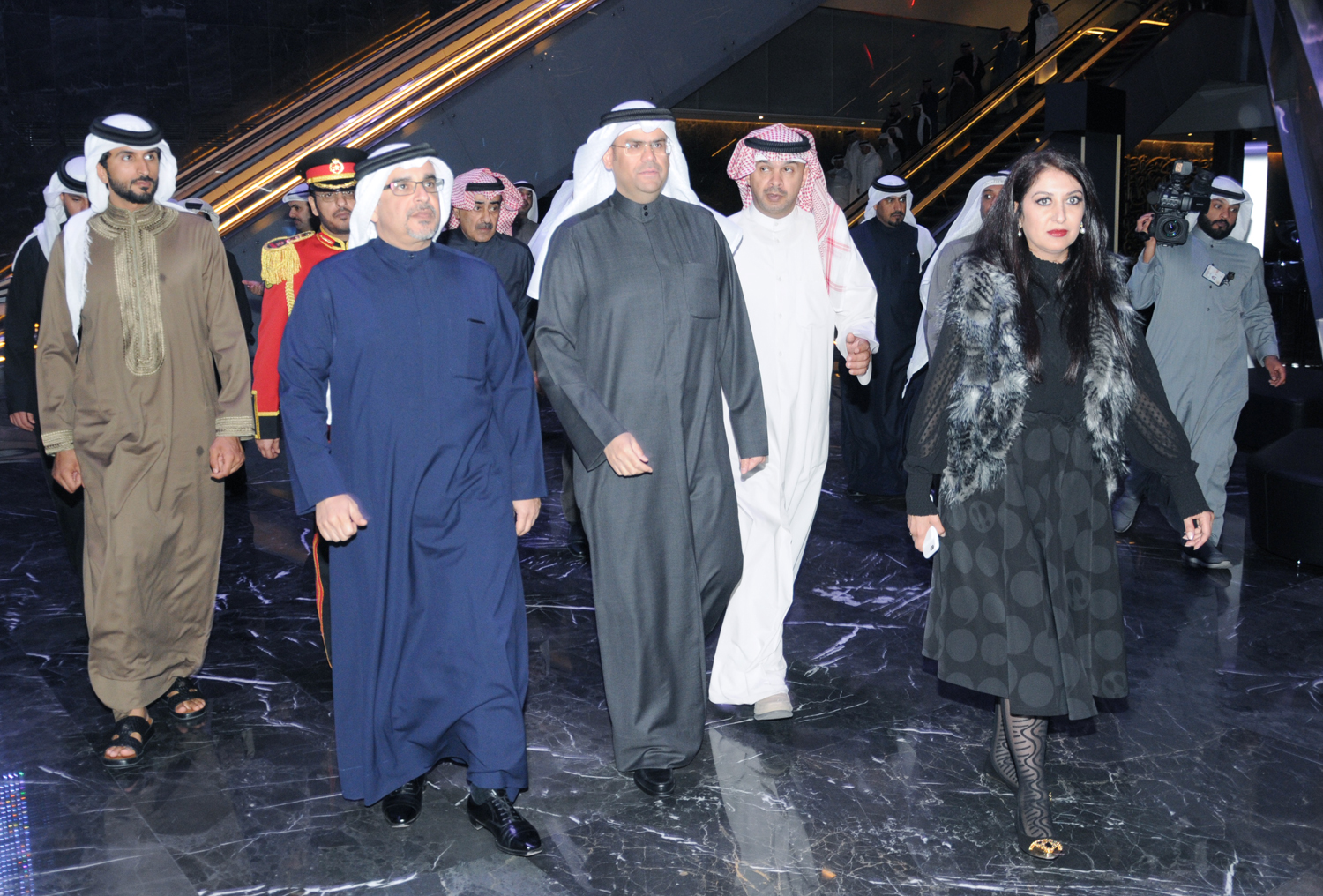 KUNA : Bahrain's Crown Prince visits Sheikh Jaber Al-Ahmad Cultural Ctr.