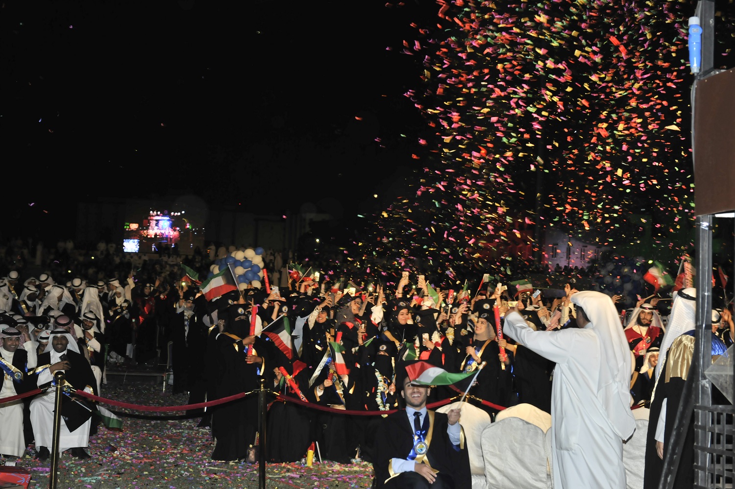 KUNA : His Highness Crown Prince sponsors KU graduation ceremony