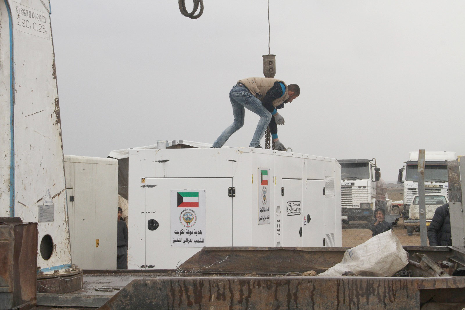 KUNA : Kuwait equips camps for displaced Iraqis with power generators ...