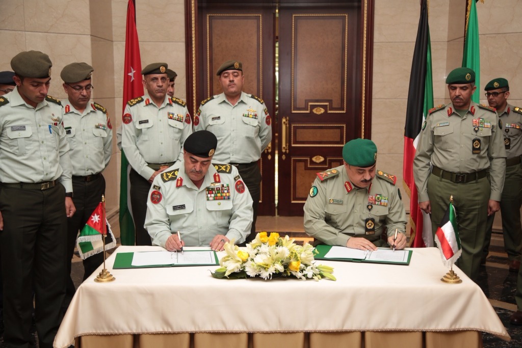 KUNA : Kuwait National Guard signs coop. protocol with Jordanian Army