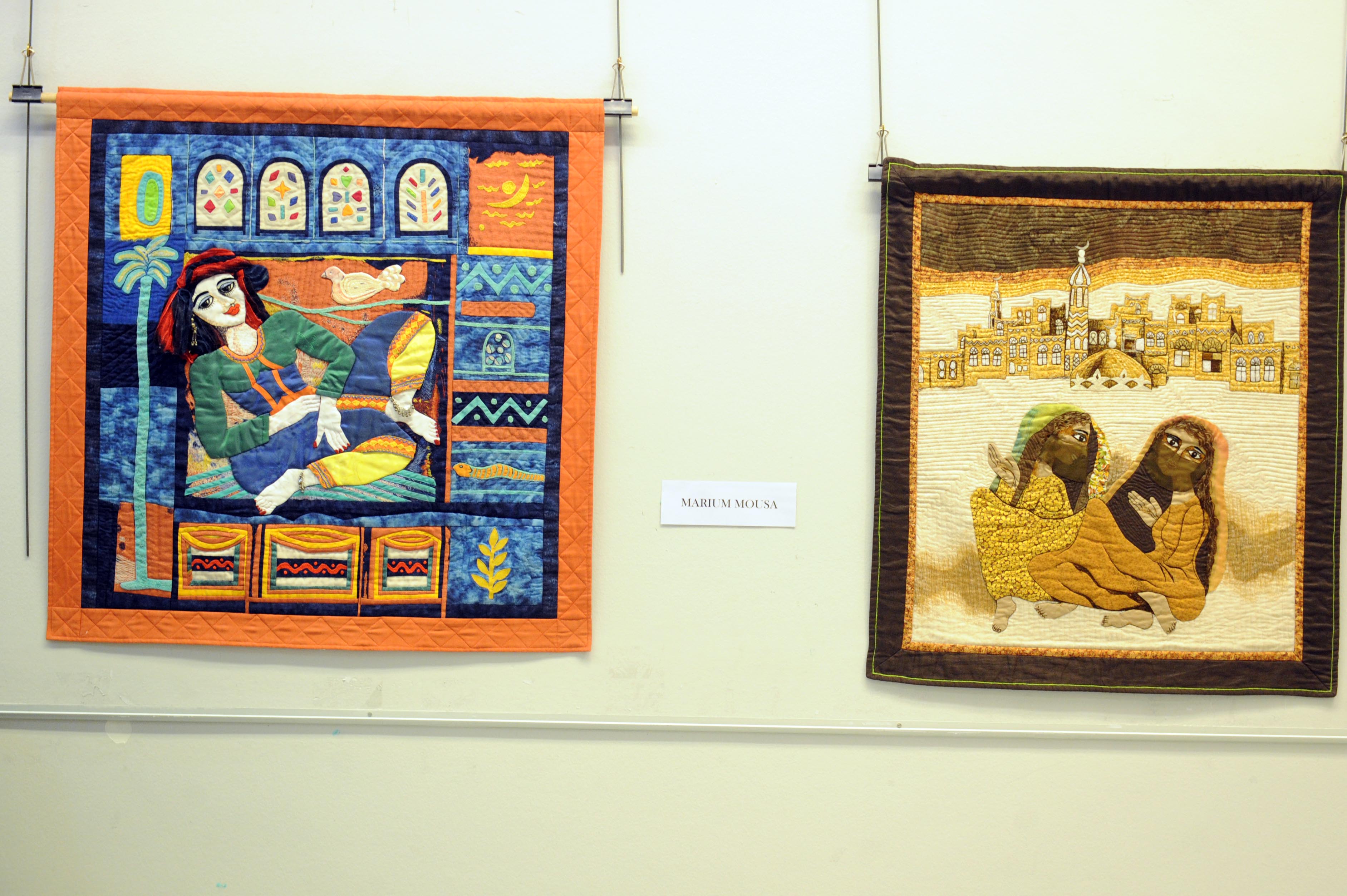 The 18th Annual Kuwait Textile Art Association Exhibition organized by ...