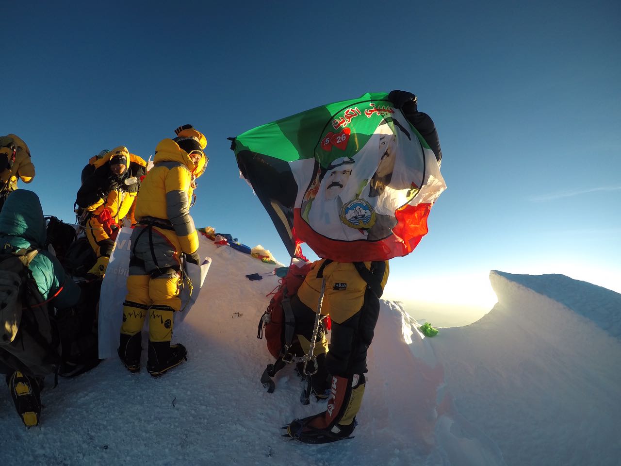 KUNA : Kuwaiti Qabazard on Mount Everest for 2nd time in 2 yrs ...