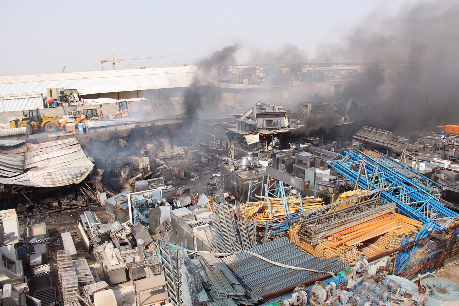 KUNA : Firefighters putting out Amghara building fire - authorities