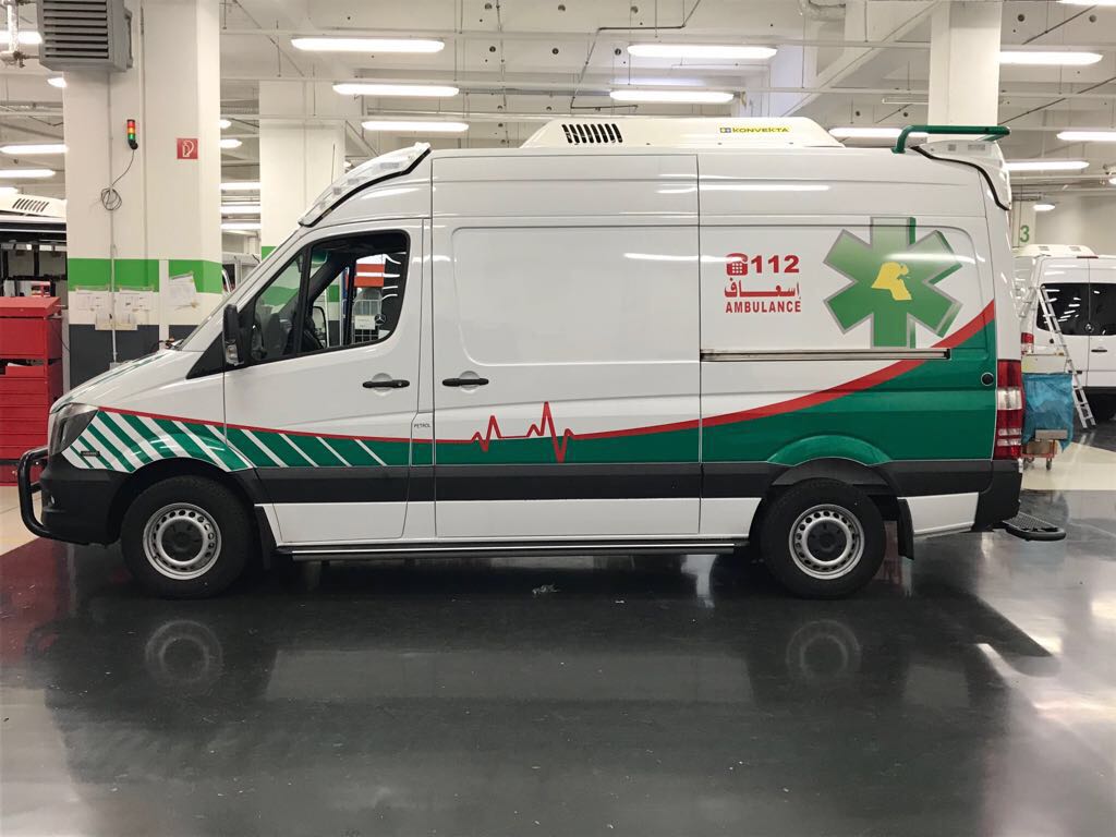 KUNA : New 79 modern ambulances to go on duty Feb. -- Health ministry