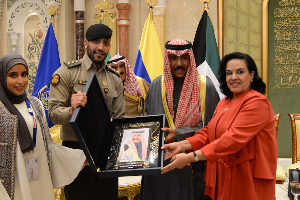 His Highness the Amir Sheikh Sabah Al-Ahmad Al-Jaber Al-Sabah received ...