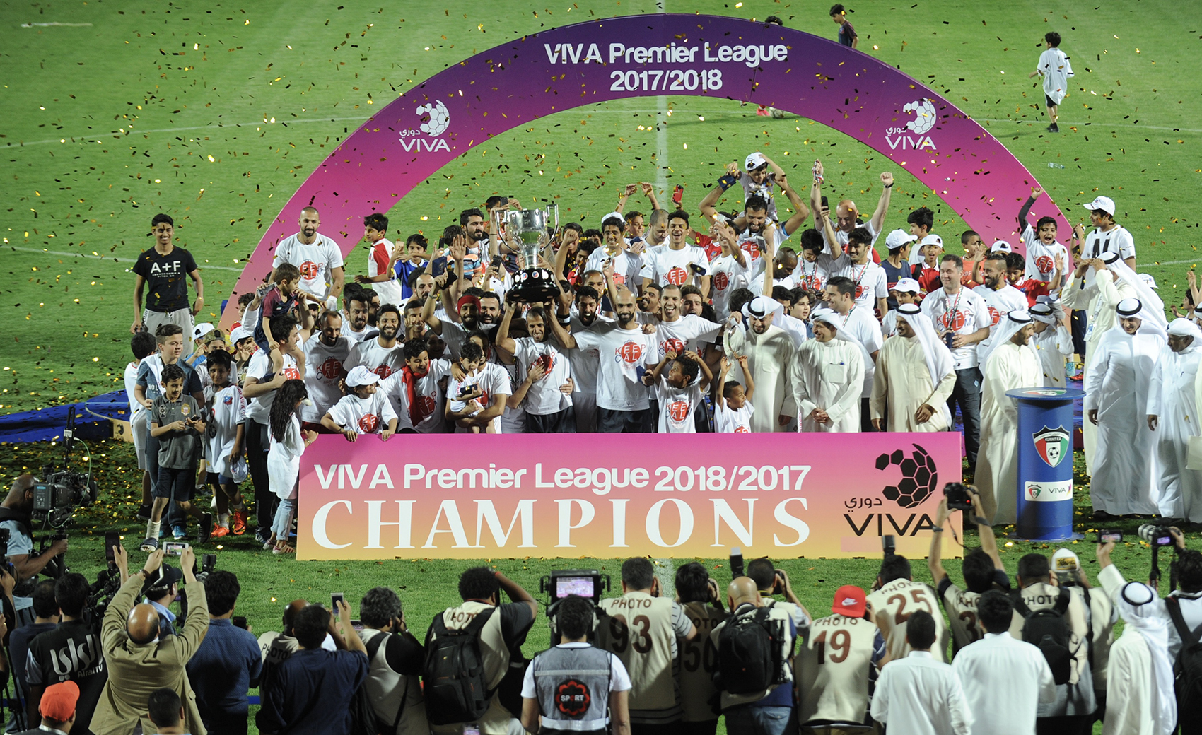 KUNA : Kuwait SC wins VIVA Premier League title