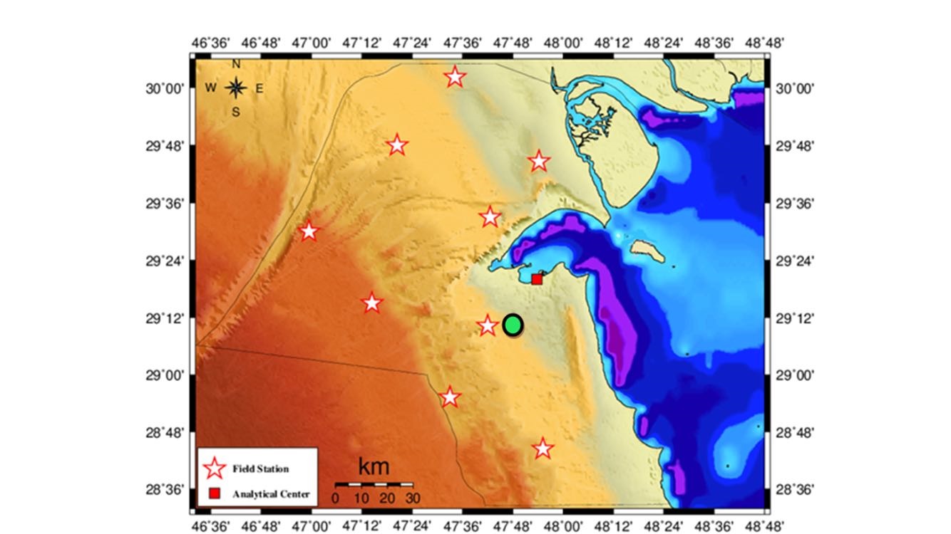 KUNA : Earthquake in Kuwait's eastern Kabd, southern Jahra