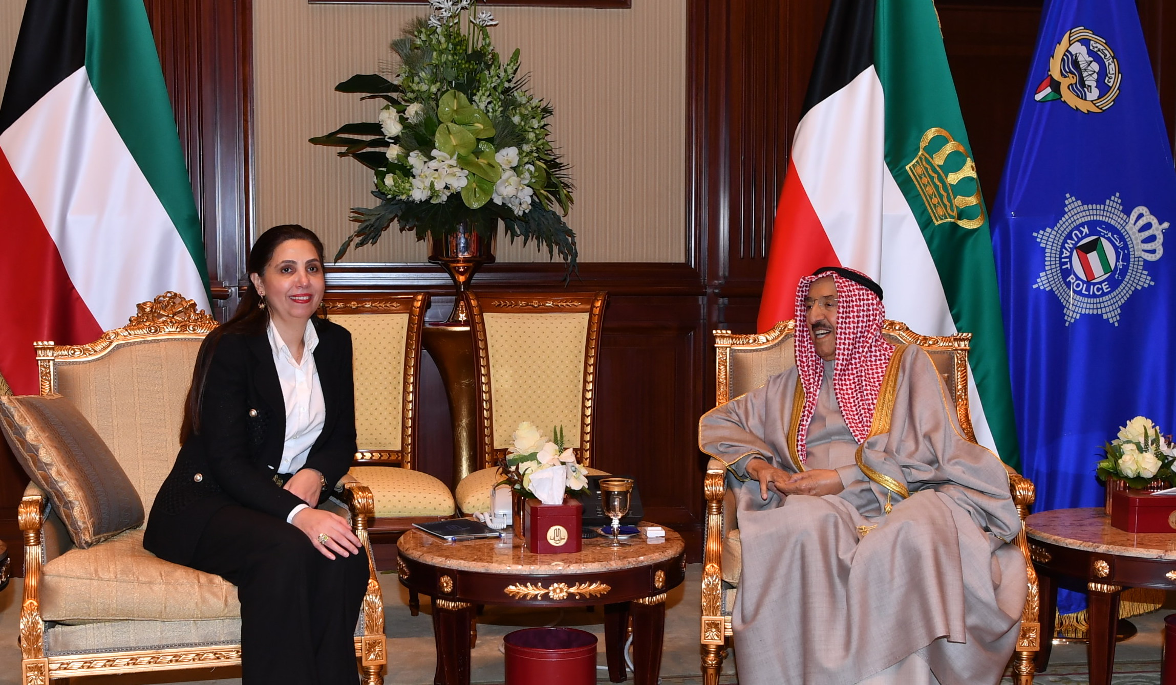 KUNA : His Highness Amir receives envoys' credentials, Sheikh Nasser ...