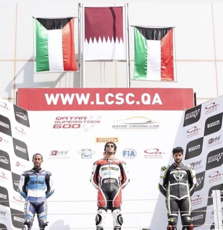 كونا : Kuwaiti riders on podium at Qatar SuperStock 600