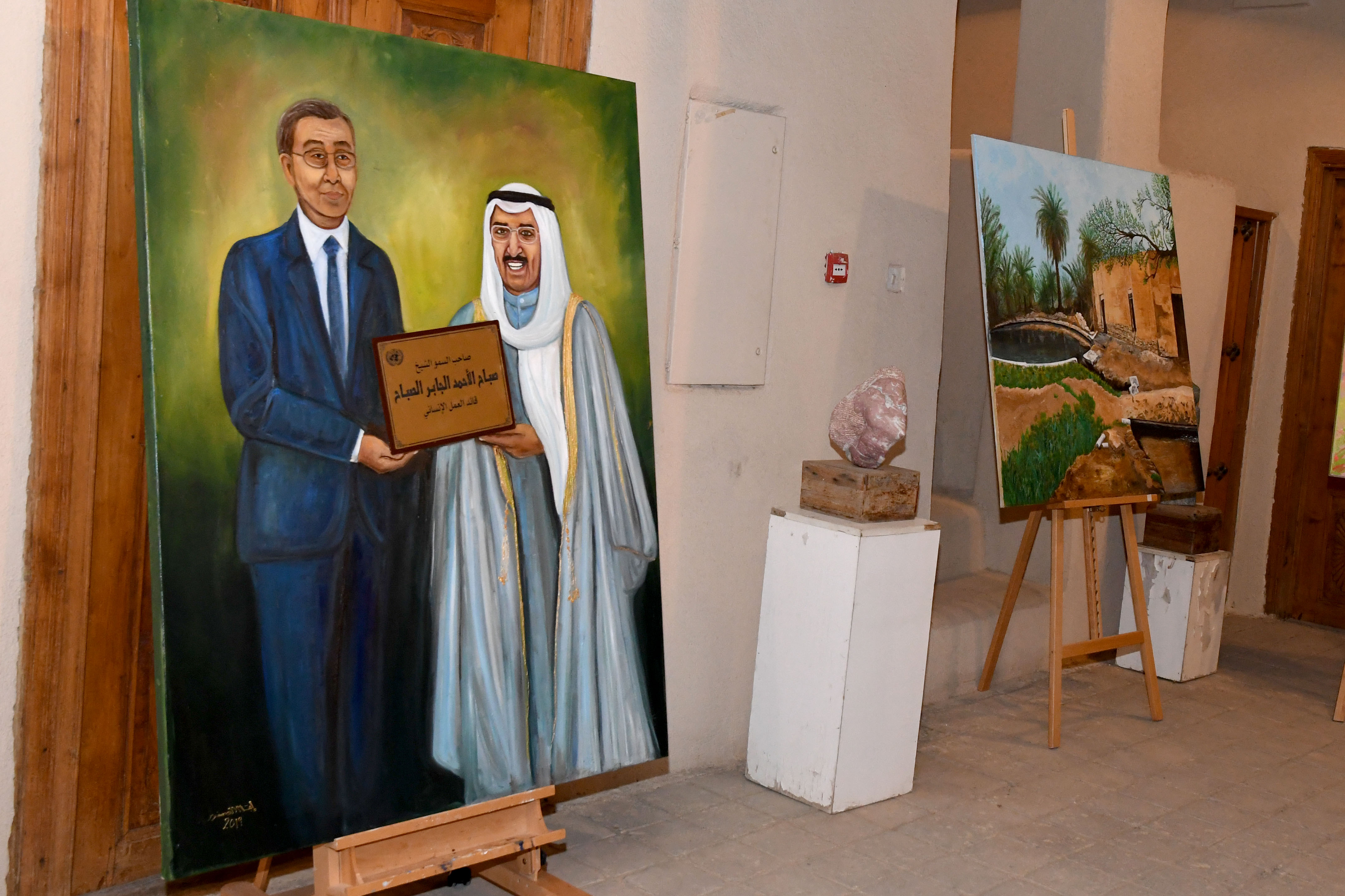 كونا : Painters celebrate Kuwait Amir's return to homeland - الثقافة ...