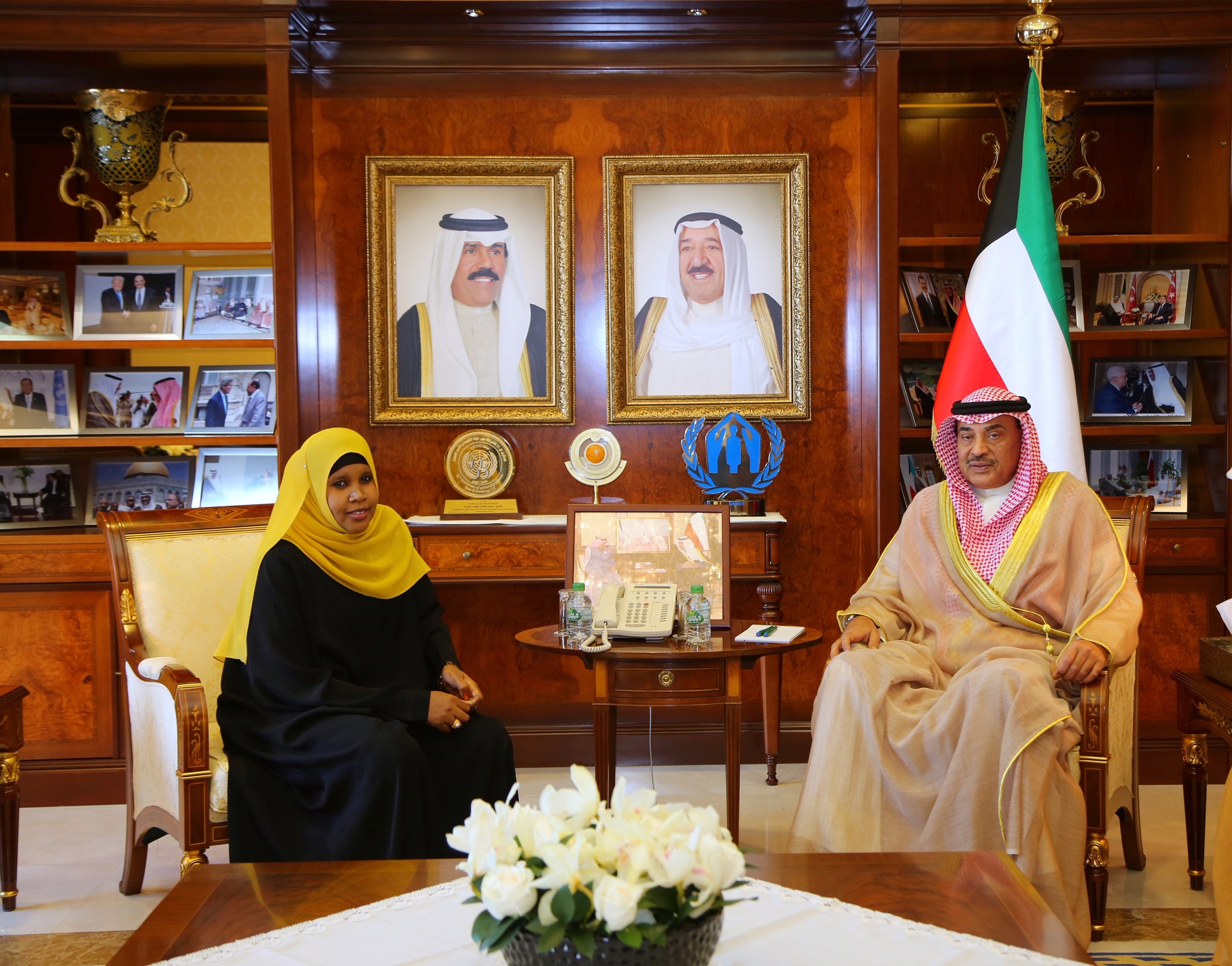KUNA : Kuwait FM receives new Kenya envoy's credentials