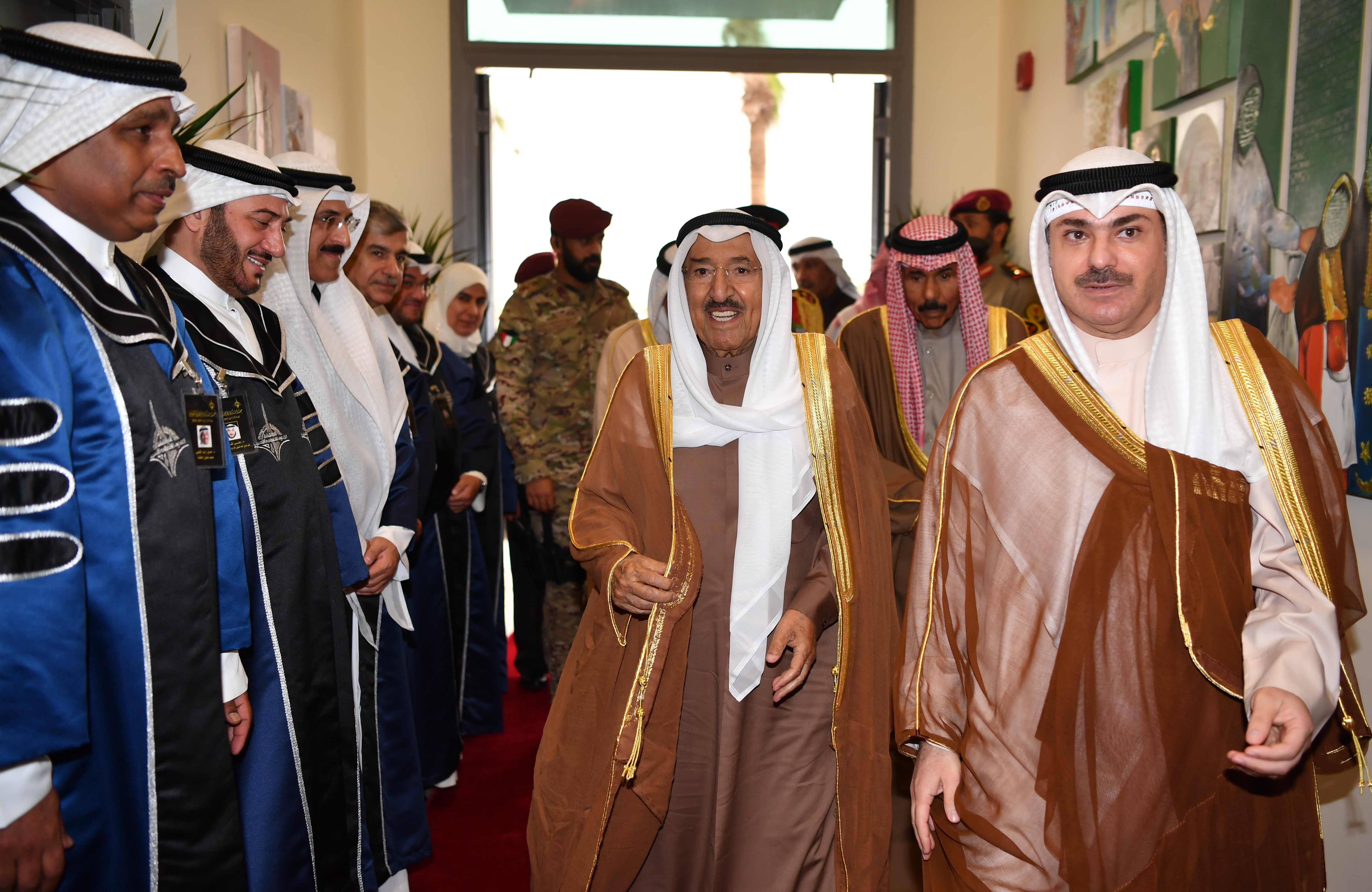 KUNA : HH Amir attends PAAET outstanding students' graduation ceremony ...