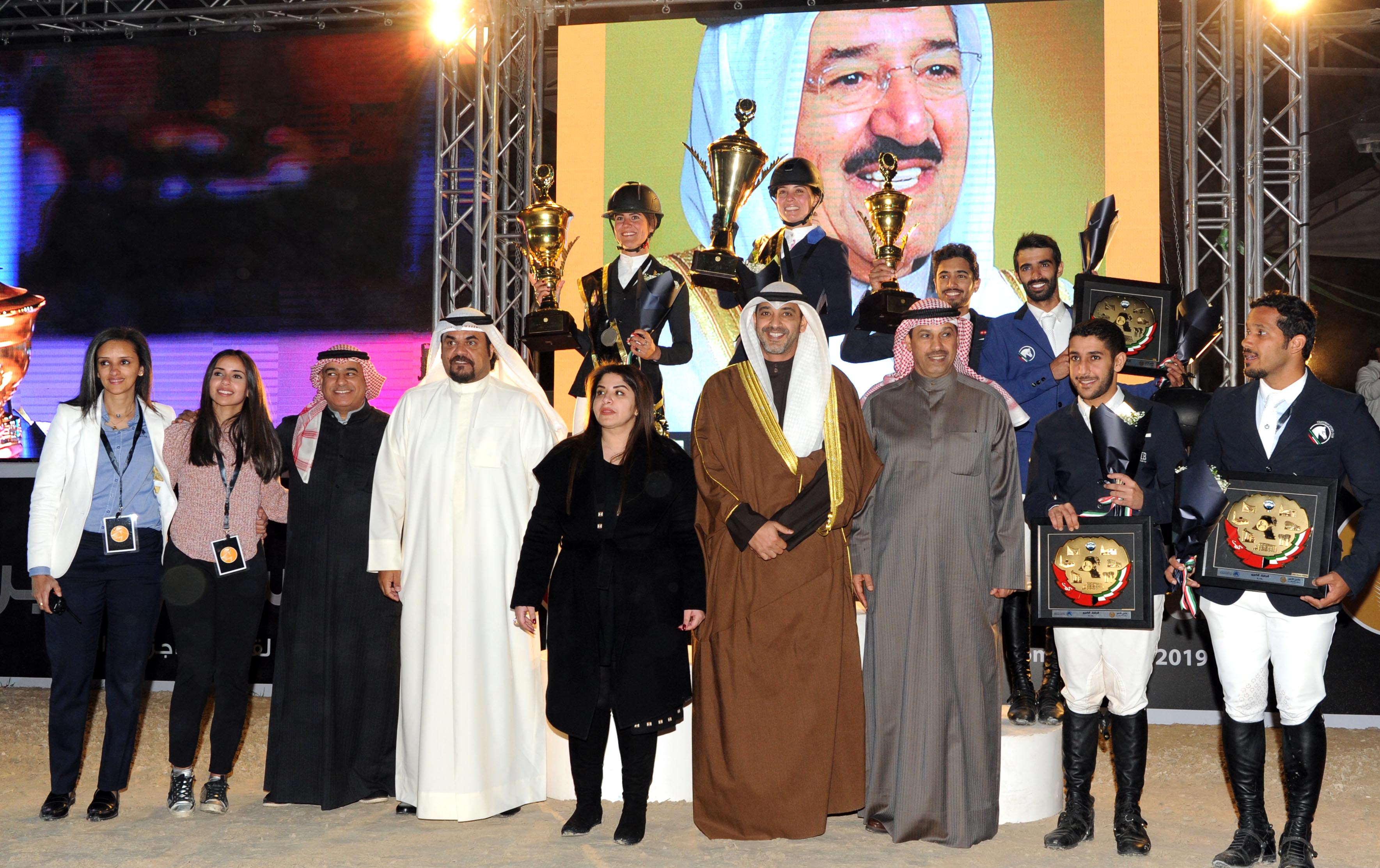 KUNA : Kuwait's Al-Hunaidi wins Kuwait Amir Horse Jumping Cup grand prize