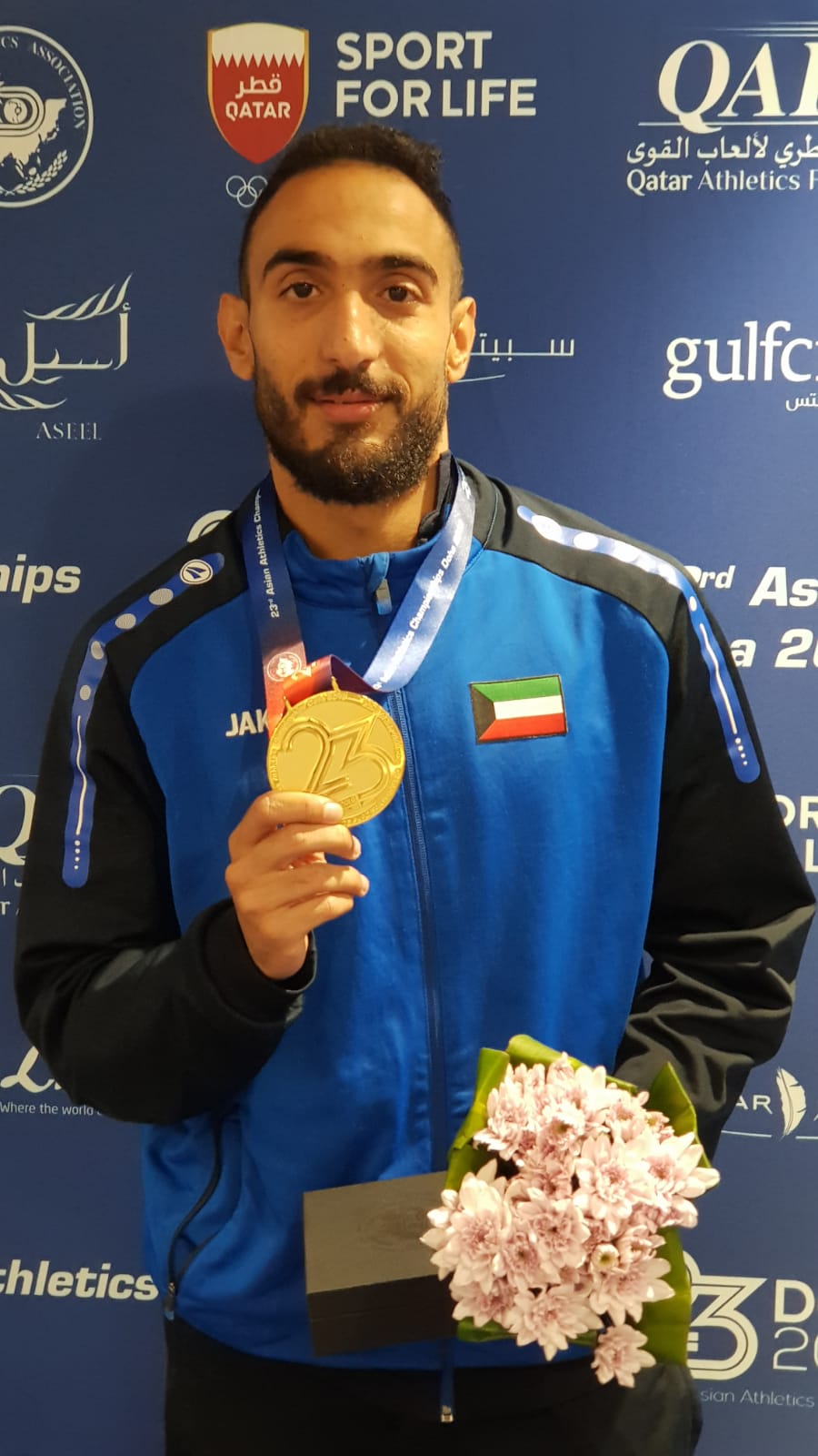 كونا : Kuwaiti sprinters win two medals at Asian athletic tourney
