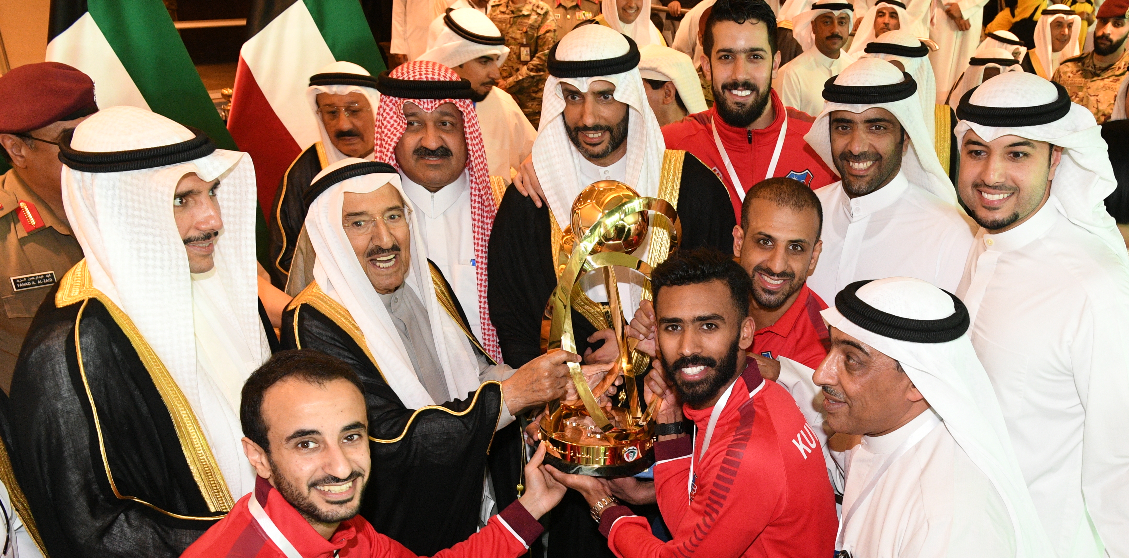 KUNA : His Highness Amir attends His Highness Amir Football Cup final