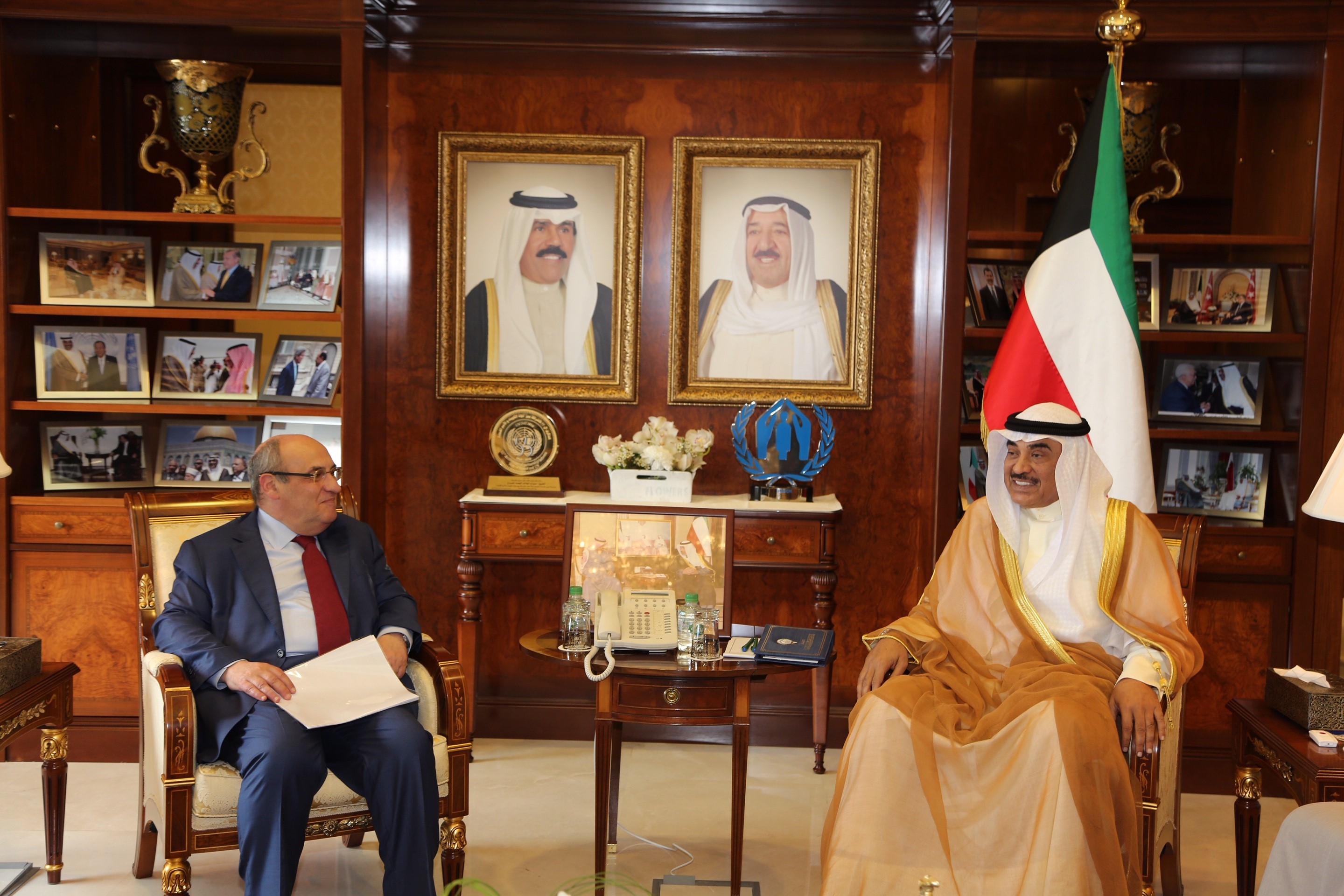 KUNA : Kuwait FM meets IOM chief