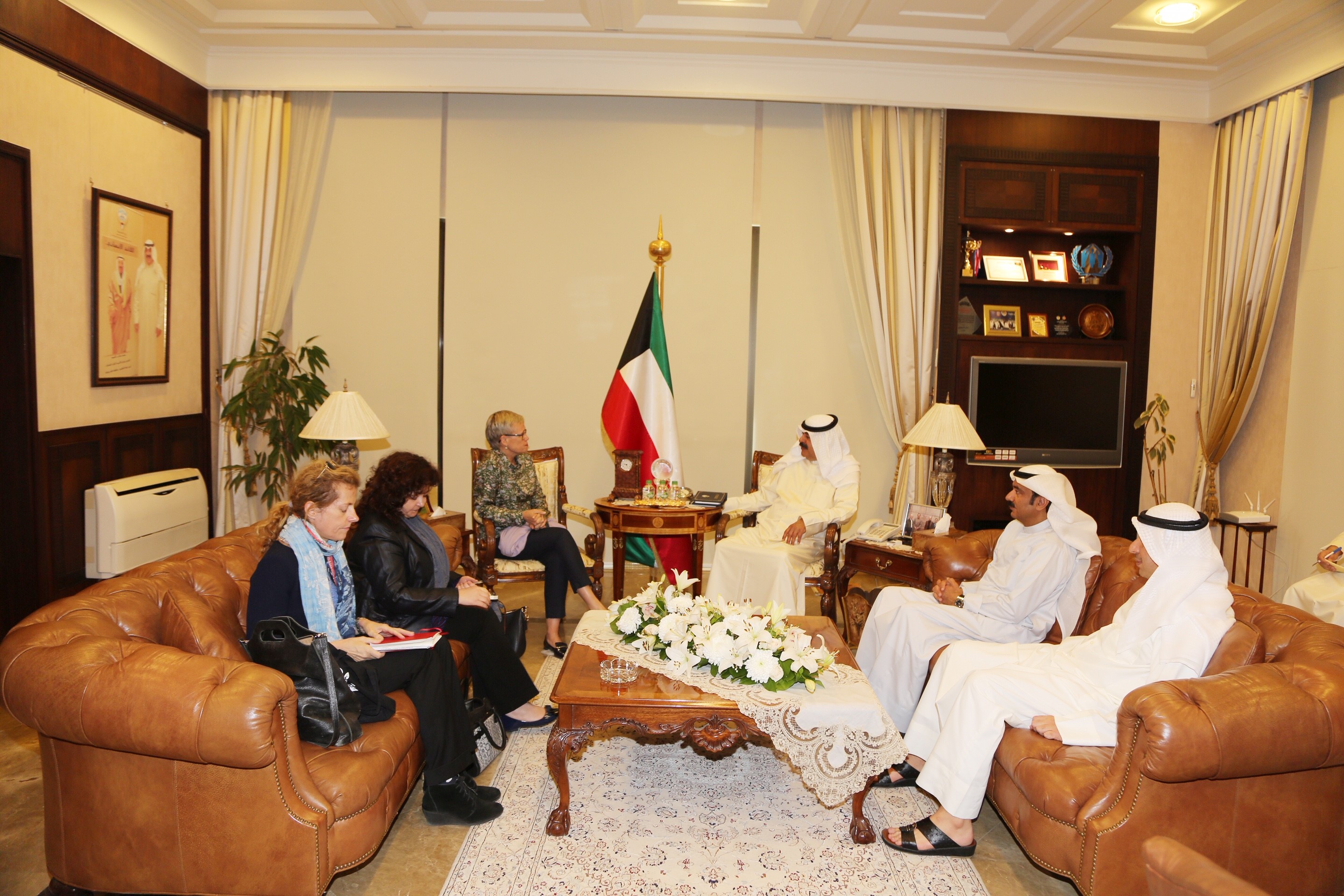 KUNA : Deputy FM meets UNAMI official