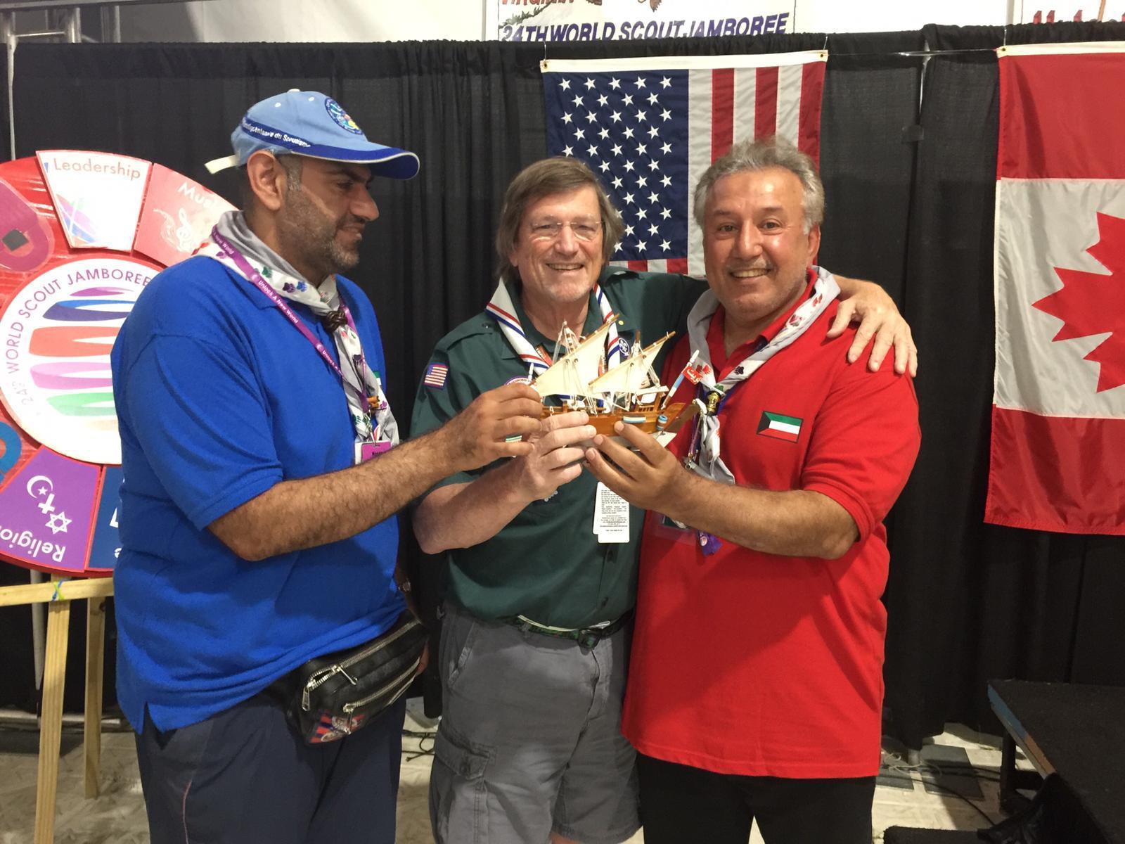 KUNA : Kuwait scout team displays folk arts at 24th World Scout Jamboree