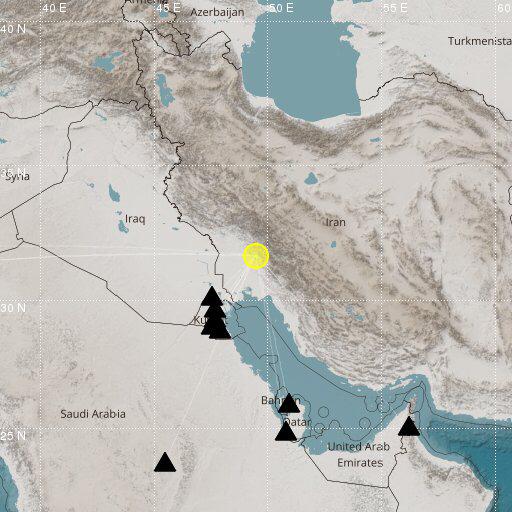 كونا : Tremor in Kuwait due western Iran's earthquake - KISR Network
