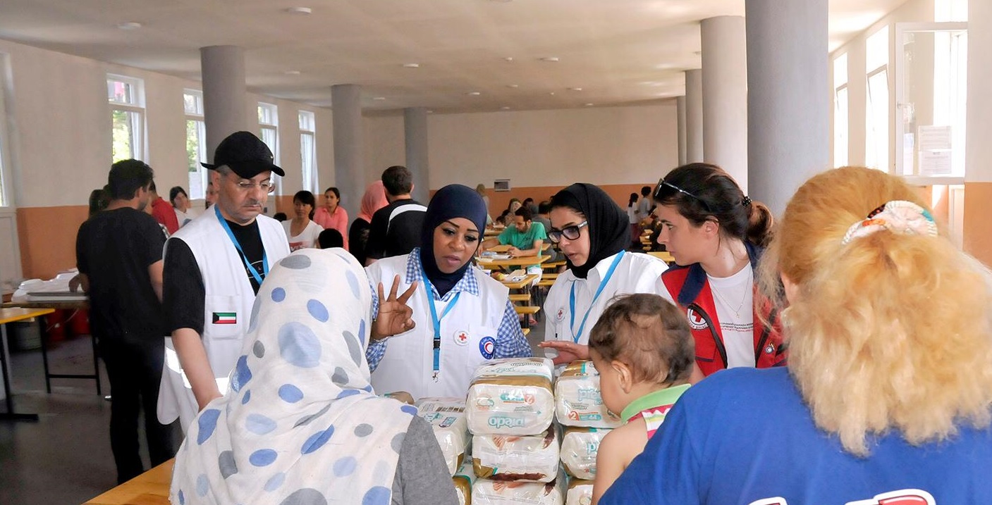 KUNA : Kuwait Red Crescent delivers aid to refugees in Bosnia