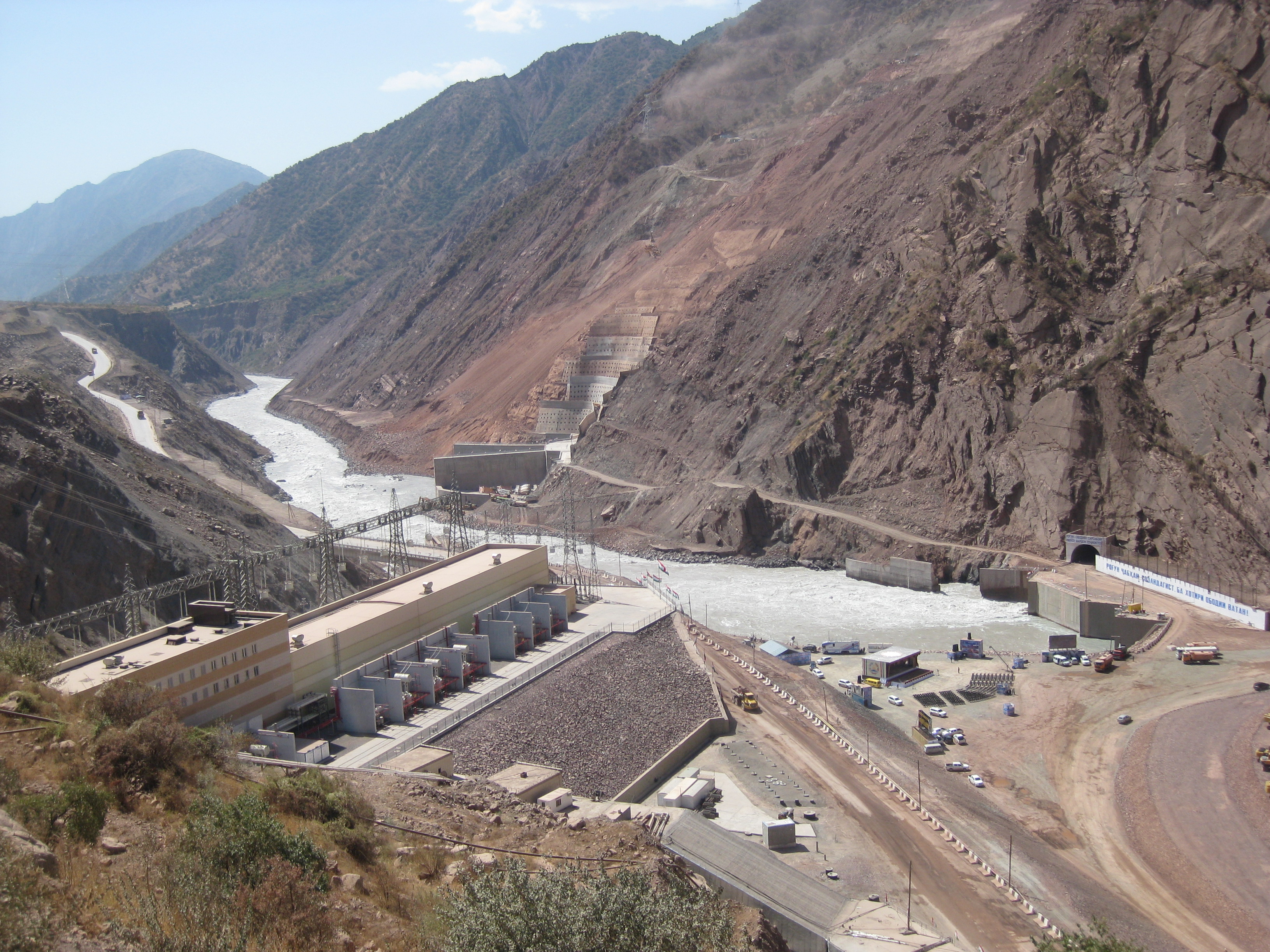 كونا : Rogun Dam .. Tajikistan's milestone step to energy efficiency ...