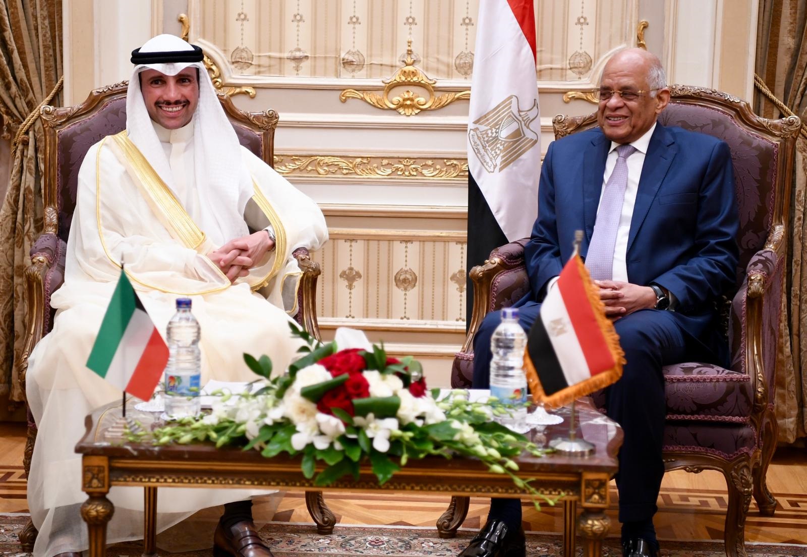 KUNA : Kuwait Parliament Speaker Al-Ghanim meets Egyptian counterpart