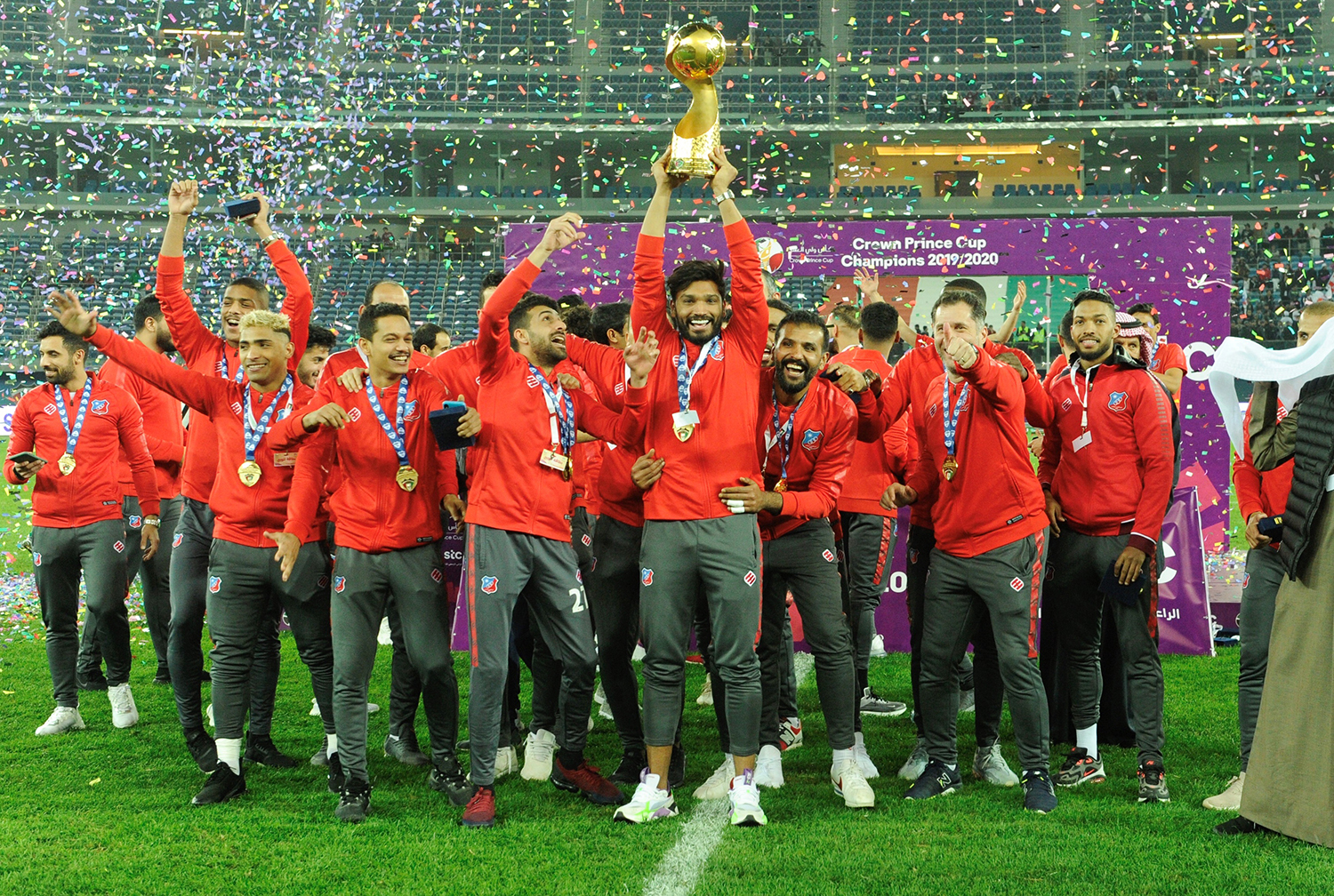 كونا : Kuwait SC crowned champions of Crown Prince Football Cup