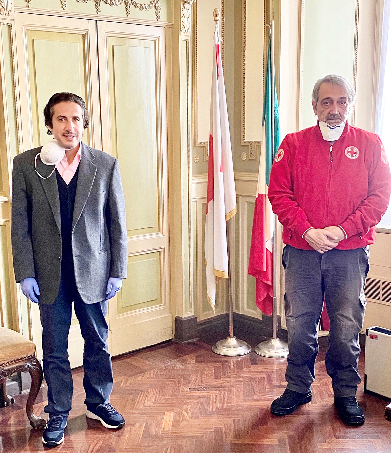 كونا : La Croix-Rouge italienne salue la solidarité et les efforts du ...